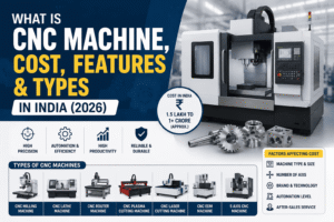 CNC Machine Cost Guide 2026: Features, Types & Price in India